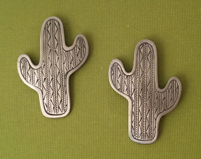 J J Jonette 1988 Cactus Earrings, Southwest Jewelry, Vintage Earrings ...