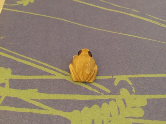 Ribbit Vintage Frog Pin, Scatter Pin, Tie Pin, Unisex… - Gem
