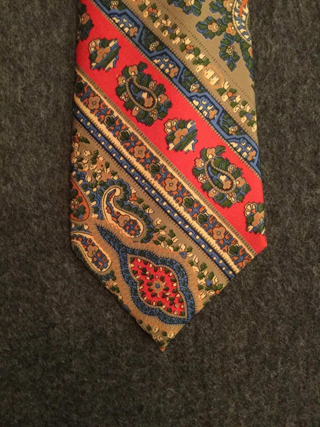 Liberty of London Vintage Silk Necktie, British, Paisley, Tie, Mens ...