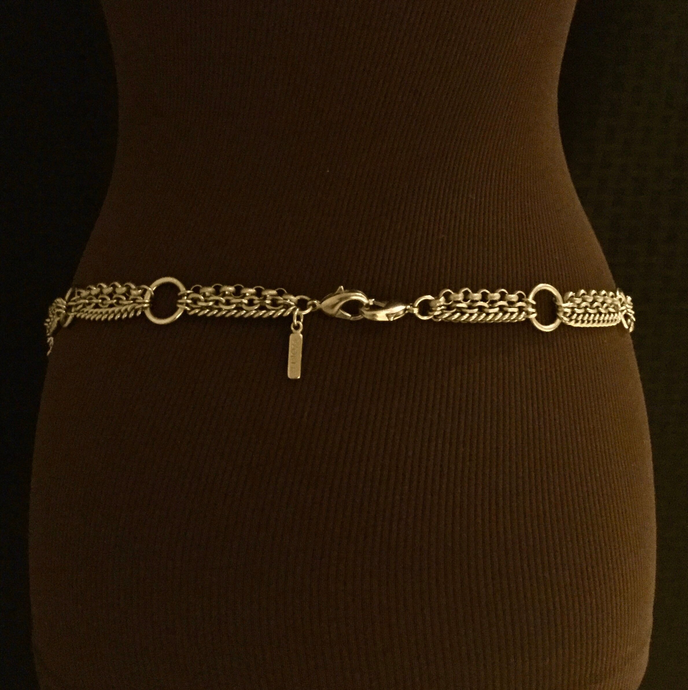 Vintage WORTH Chain Belt & Necklace Couture Jewelry Paris | Etsy