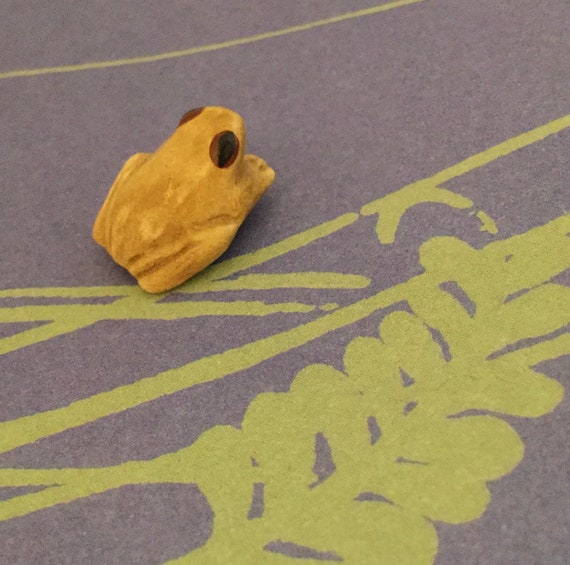 Ribbit Vintage Frog Pin, Scatter Pin, Tie Pin, Unisex… - Gem