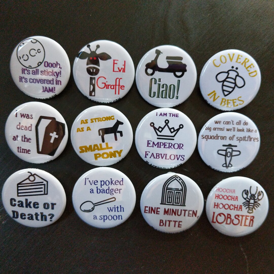 Eddie Izzard Buttons 1.25" / 32mm Pin Back Button/badge - Etsy