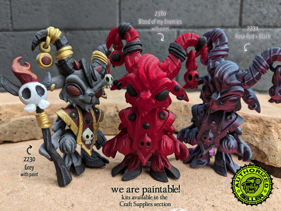 Articulated Hellspawn Goat Figurine, Paintable & Custom Printed in Your ...