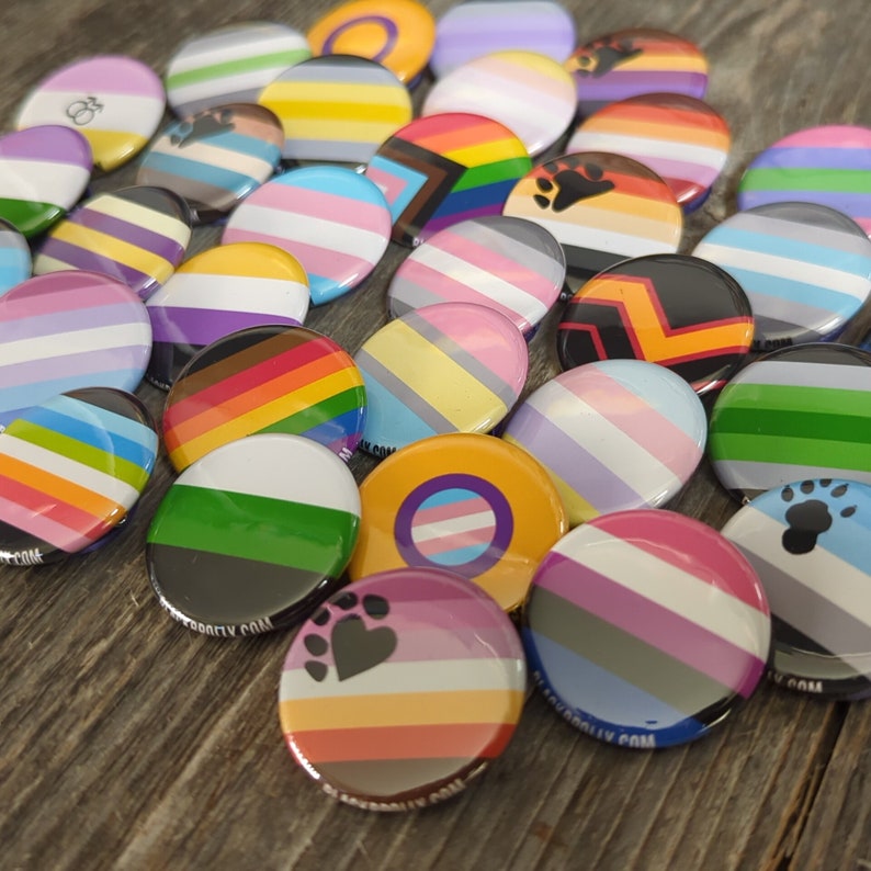Pride Flag Magnets - Gender, Community & Other Identities- Agender ...
