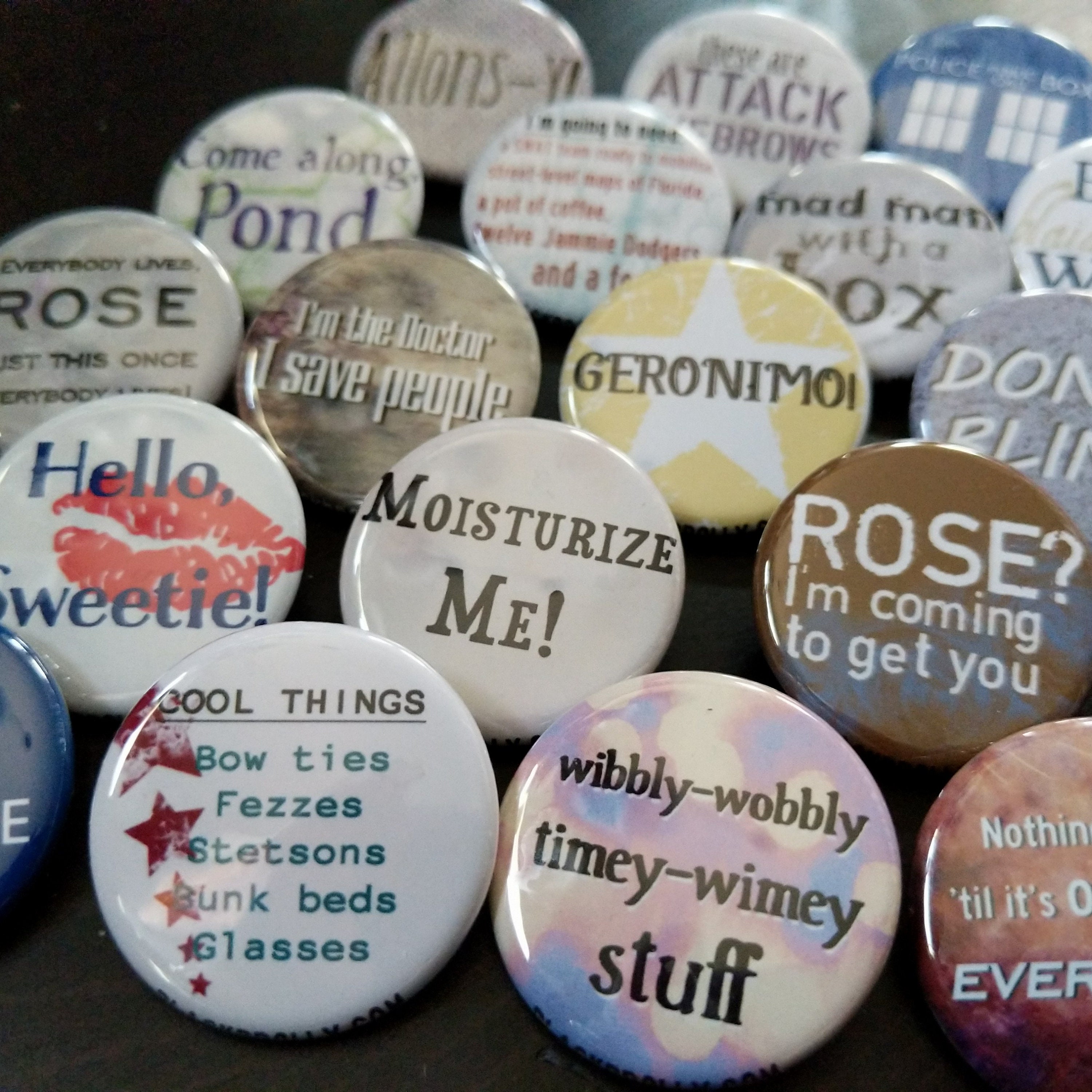 Doctor Who Magnets 1.25" / 32mm Fridge Magnets - Etsy