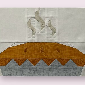 Apple Pie Quilt Block Pattern - A Paper Piece Block Pattern - Pie Quilt ...