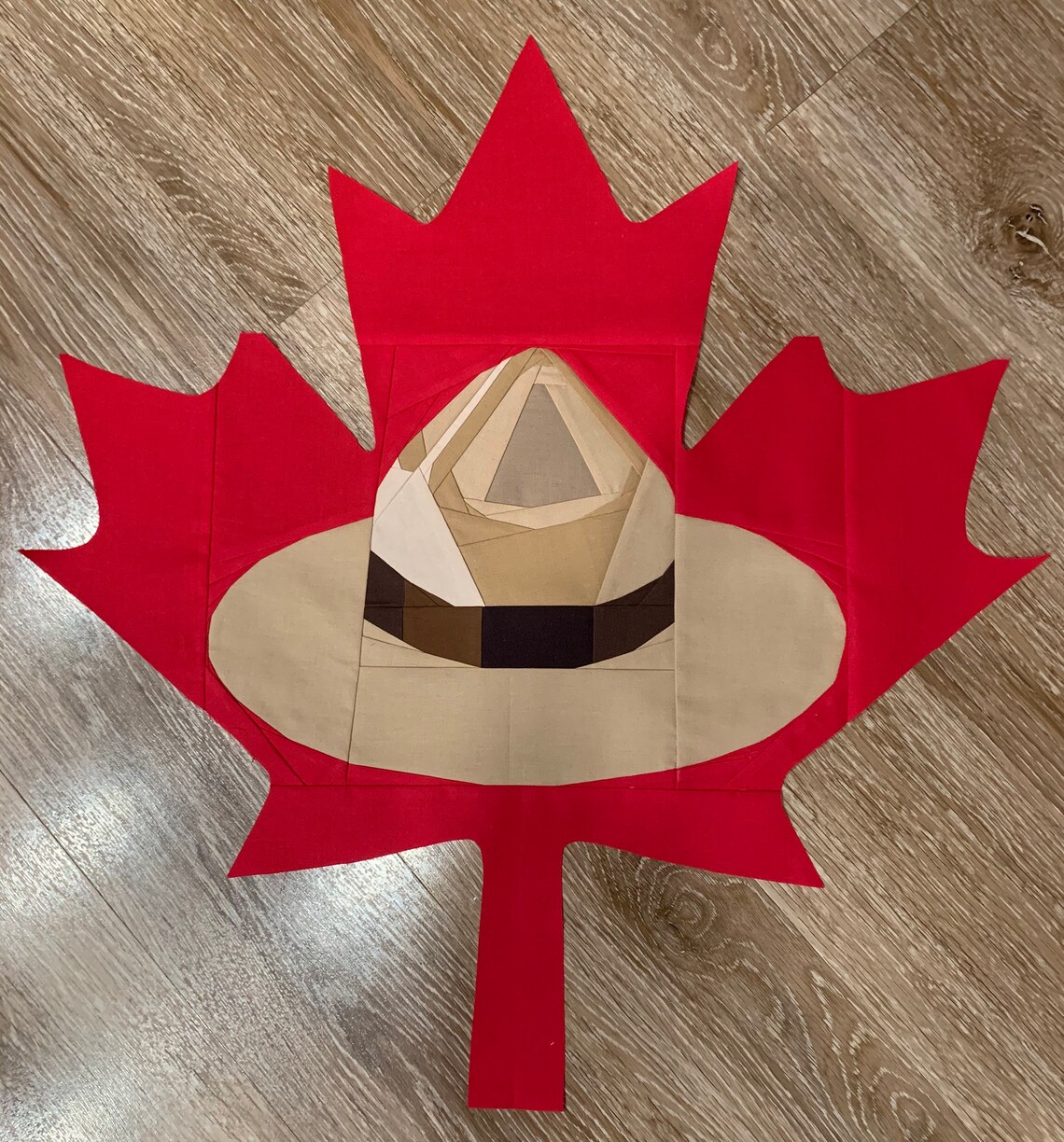Heidi_s RCMP Hat - Paper Piece Block Pattern - Etsy