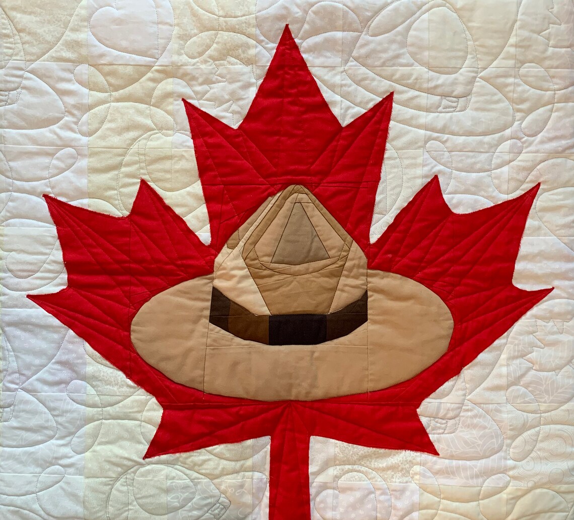 Heidi's RCMP Hat Paper Piece Block Pattern - Etsy
