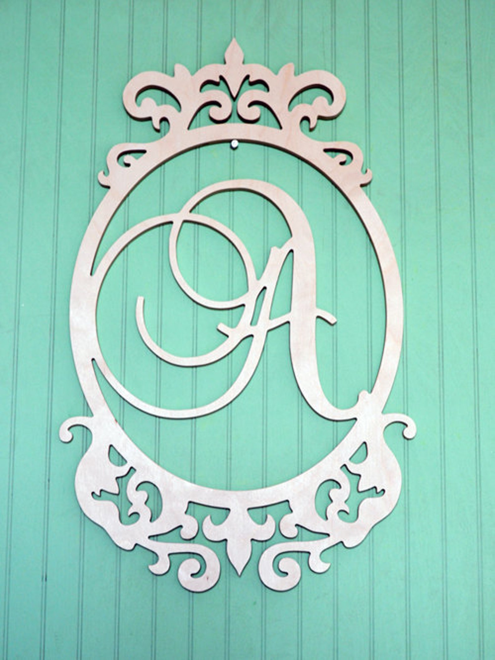 Wooden Monogram Letters Wooden Initials Wooden Letters for | Etsy