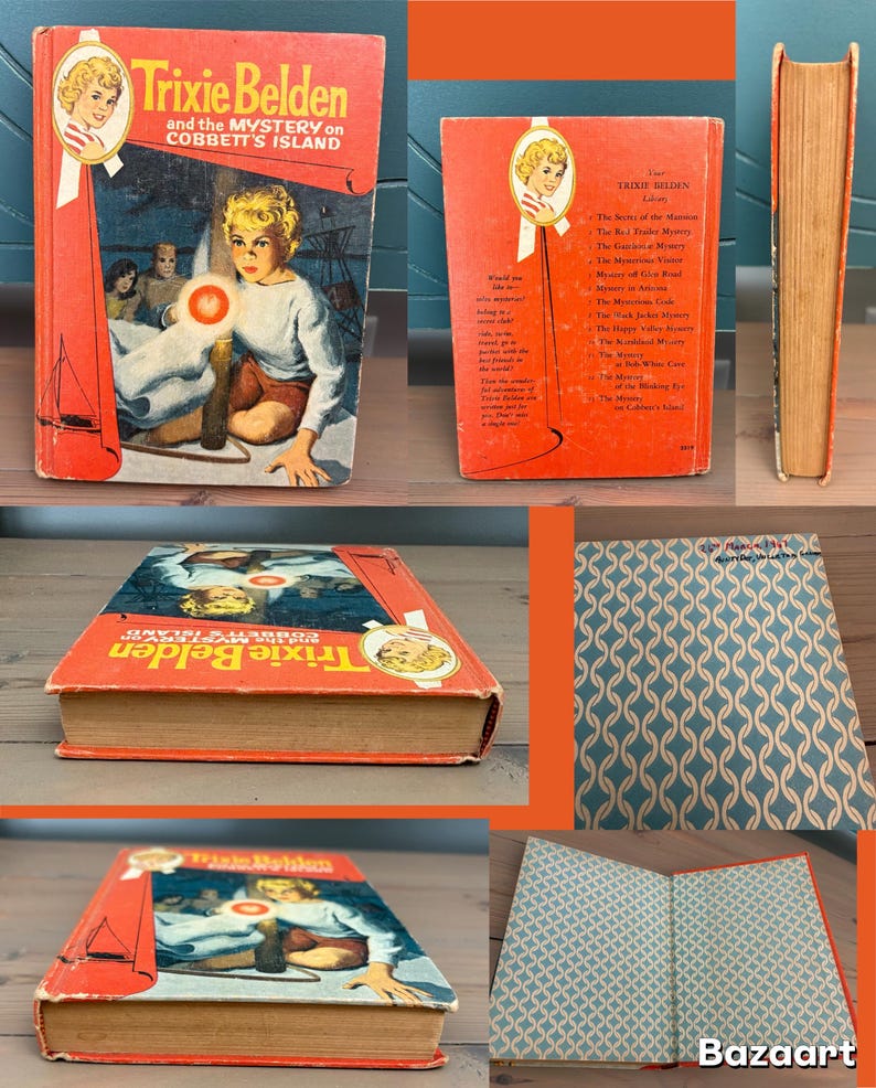 Vintage Trixie Belden Hardback Books, Cameo Edition, #9-13, You Choose ...
