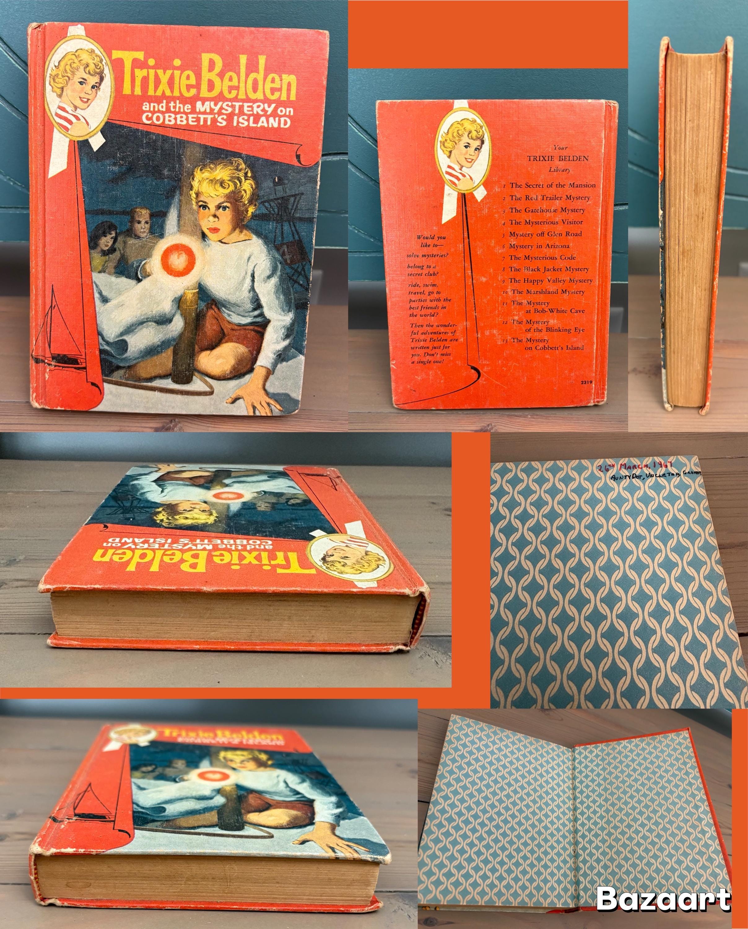 Vintage Trixie Belden Hardback Books, Cameo Edition, #9-13, You Choose ...