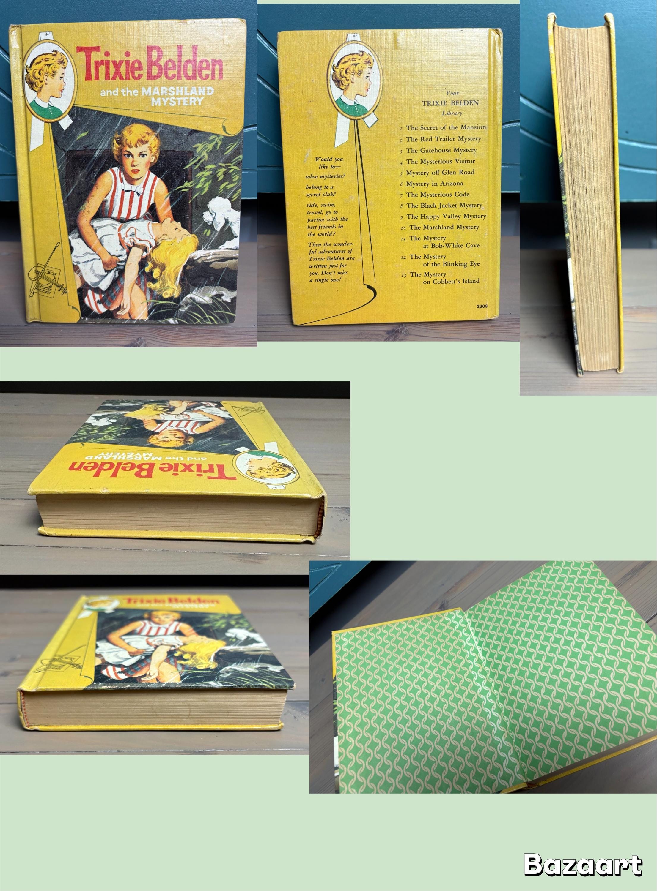 Vintage Trixie Belden Hardback Books, Cameo Edition, #9-13, You Choose ...