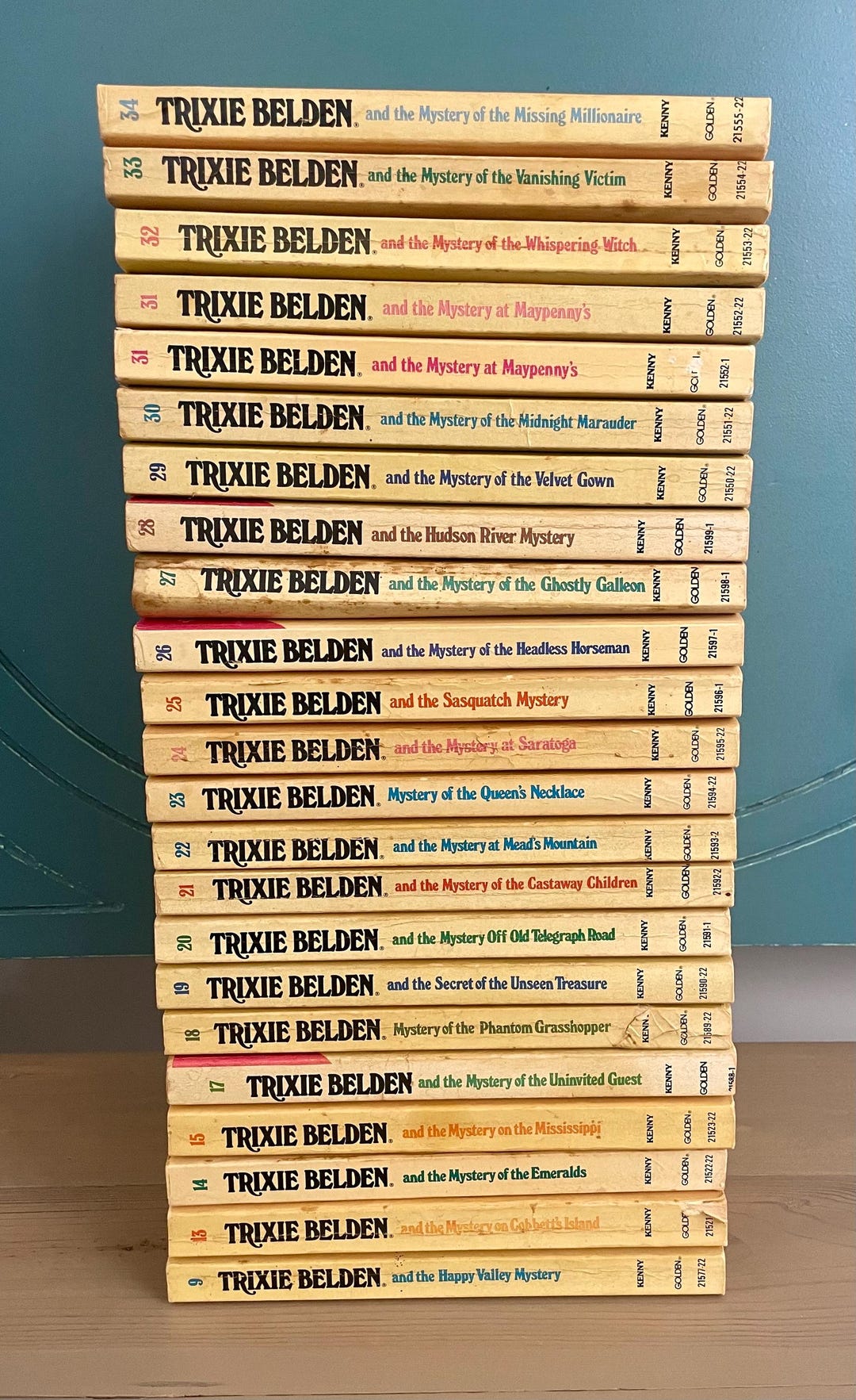 Vintage Trixie Belden Books: Oval Paperback Series - You Choose! - Etsy