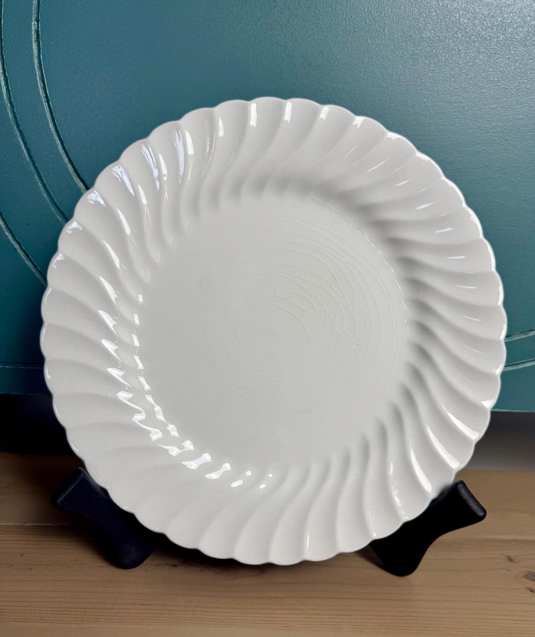 Vintage Johnson Brothers Snowhite Snow White Regency Ironstone Plates ...