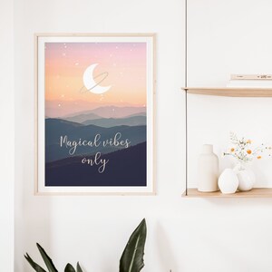 Magical Vibes Only Printable Art Magic Art Magic Art Print | Etsy
