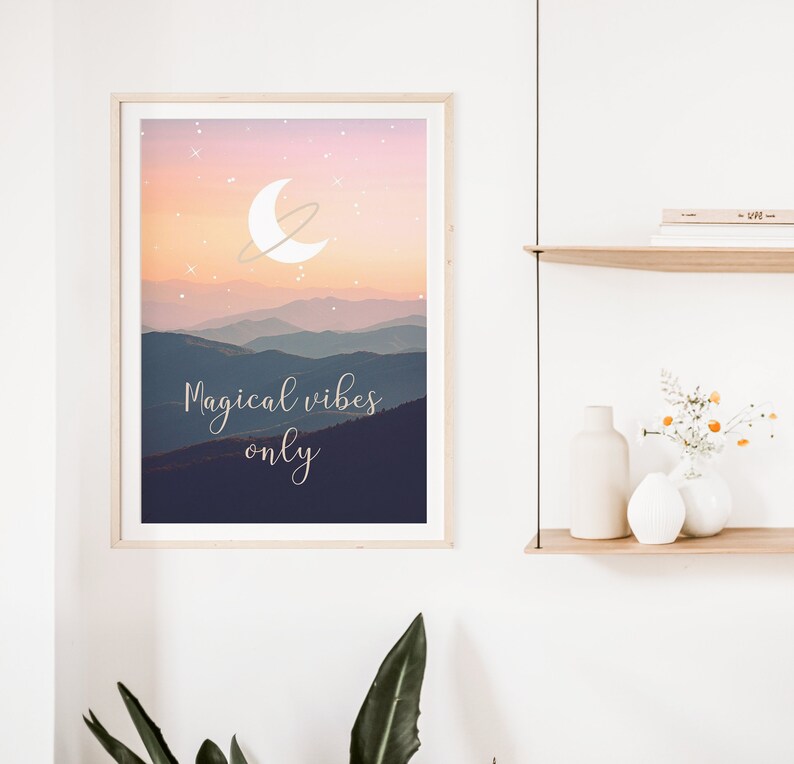 Magical Vibes Only Printable Art Magic Art Magic Art Print | Etsy