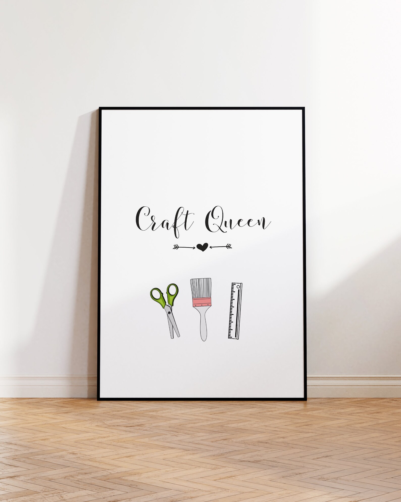 Craft Queen, Craft Room Sign, Craft Room Wall Art, Sewing Room Sign ...