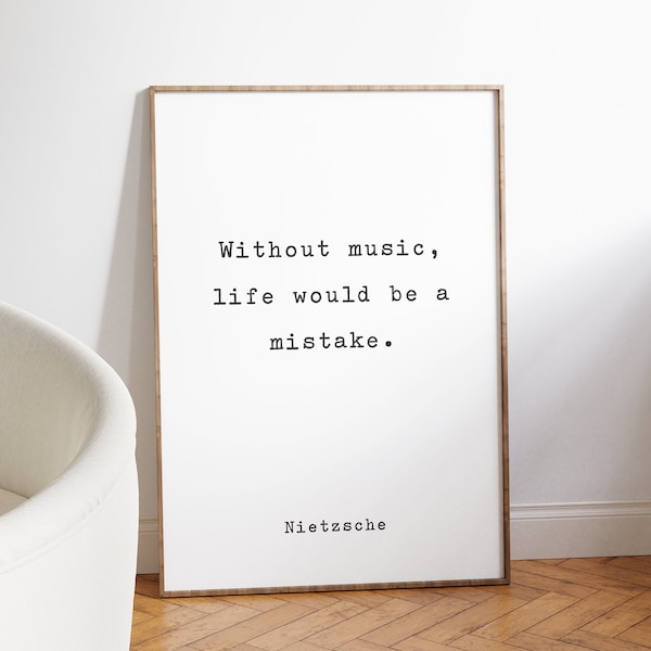 Without Music Life - Etsy