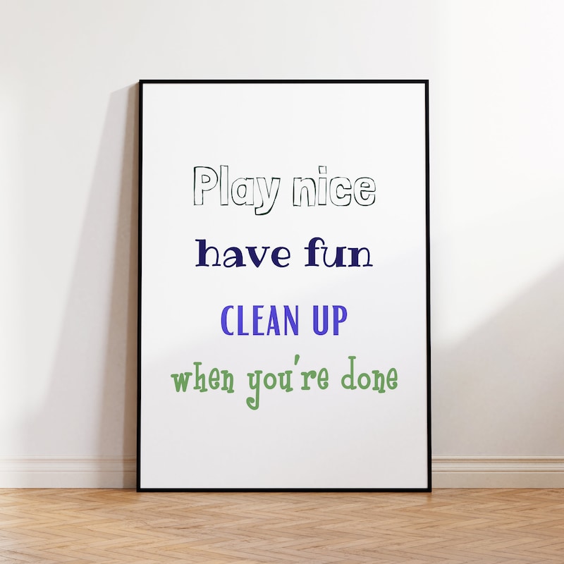 Playroom Signs - Etsy