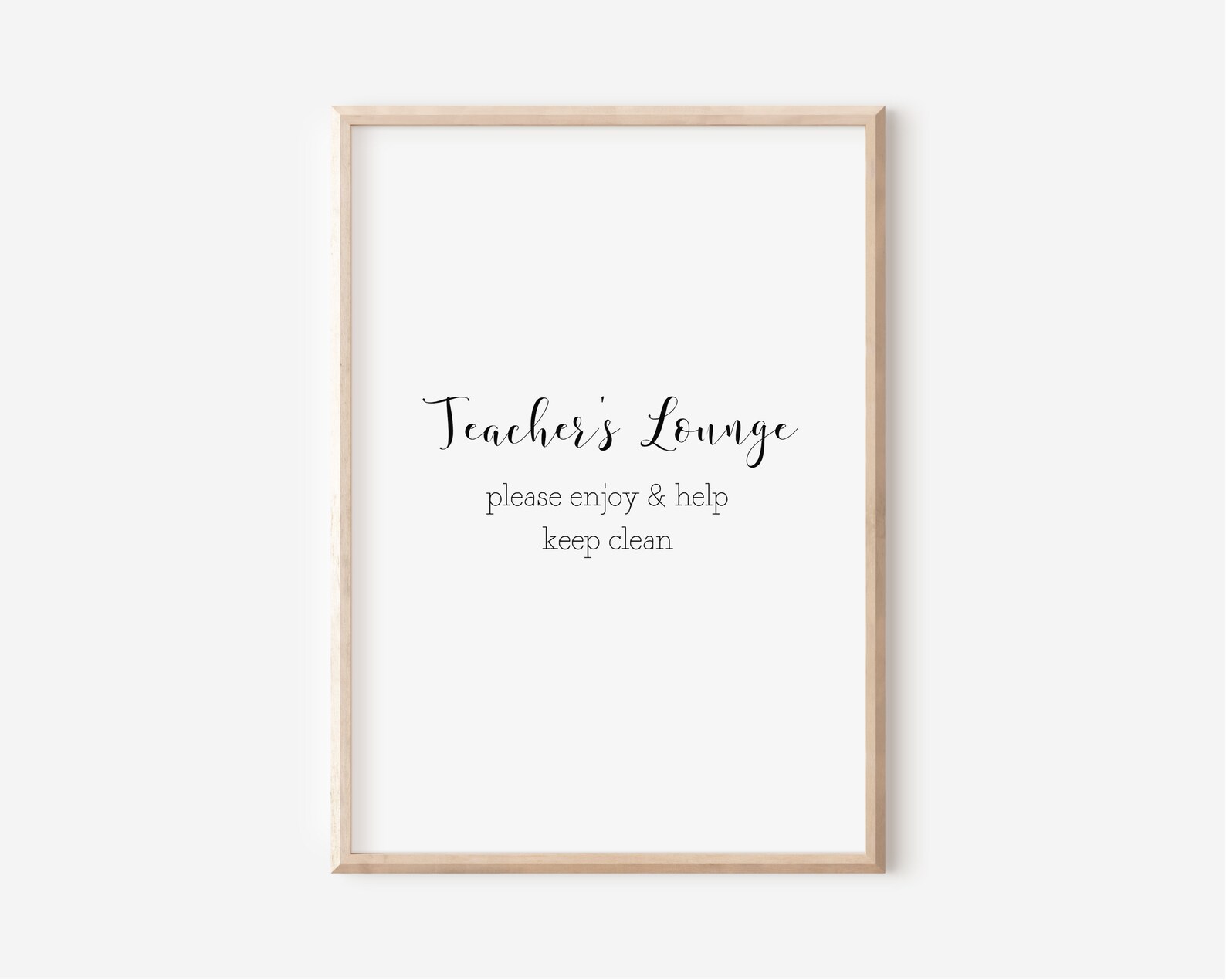 Teachers Lounge, Printable Teacher Lounge Sign, Teacher Signs, Teacher ...