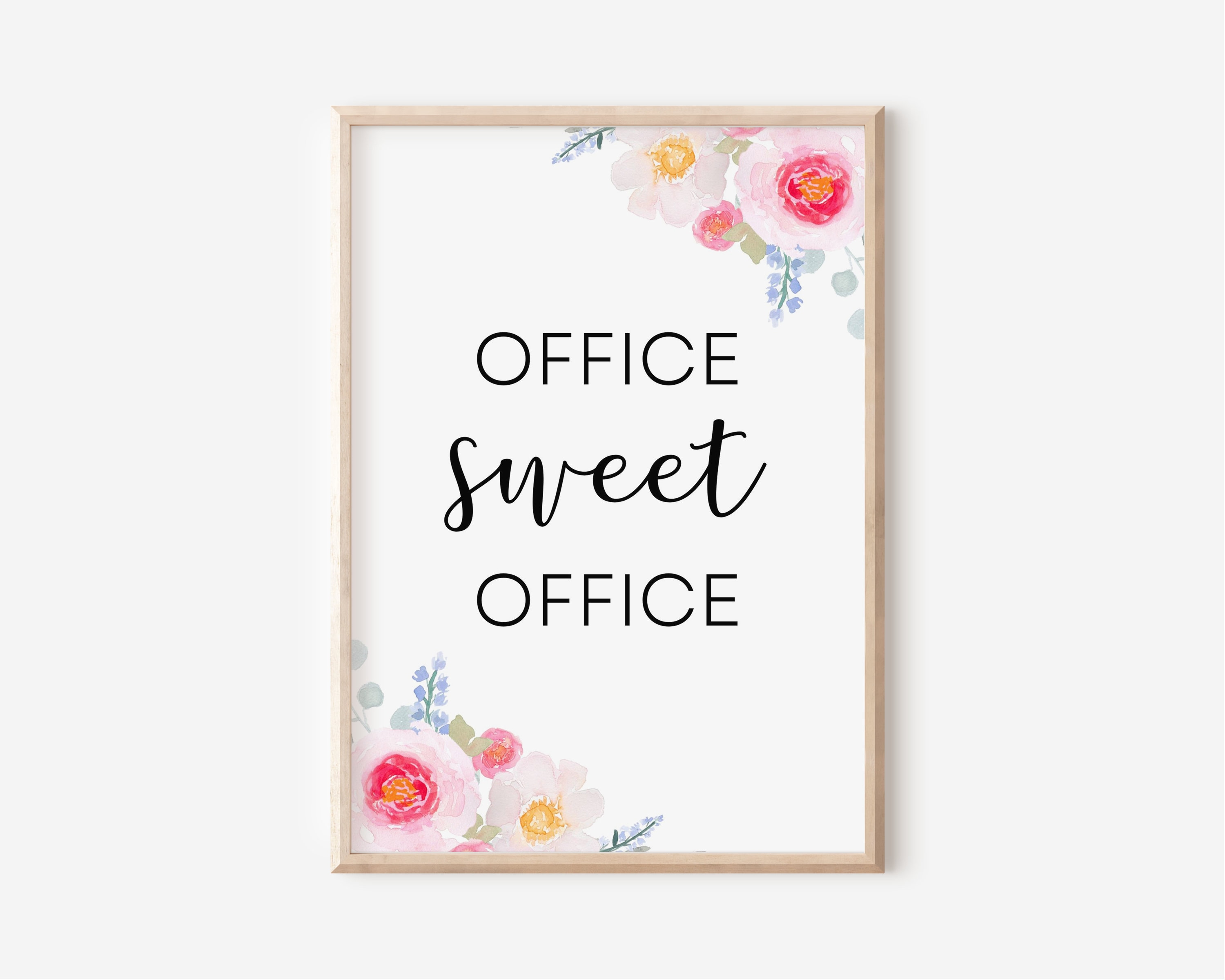 Office Sweet Office, Office Sign, Office Printable, Printable Office ...