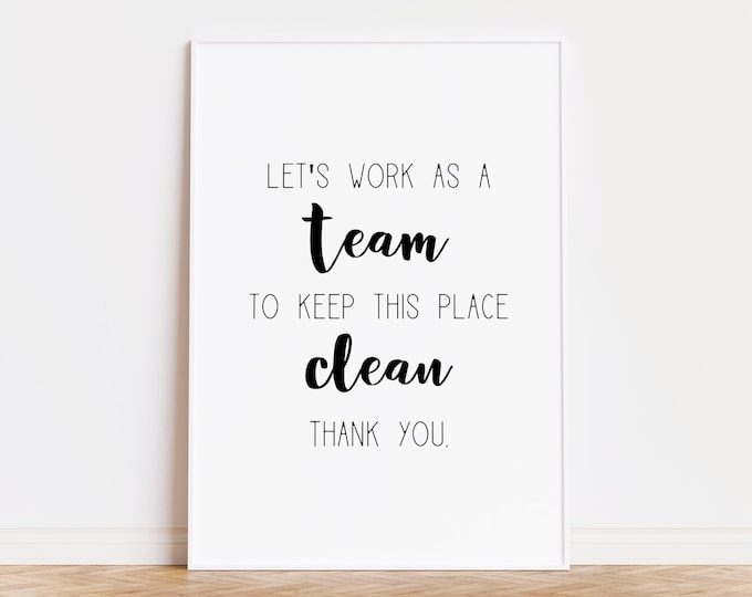 Office Kitchen Signs Downloadable Etiquette Humor 101 Funny Clean-up ...