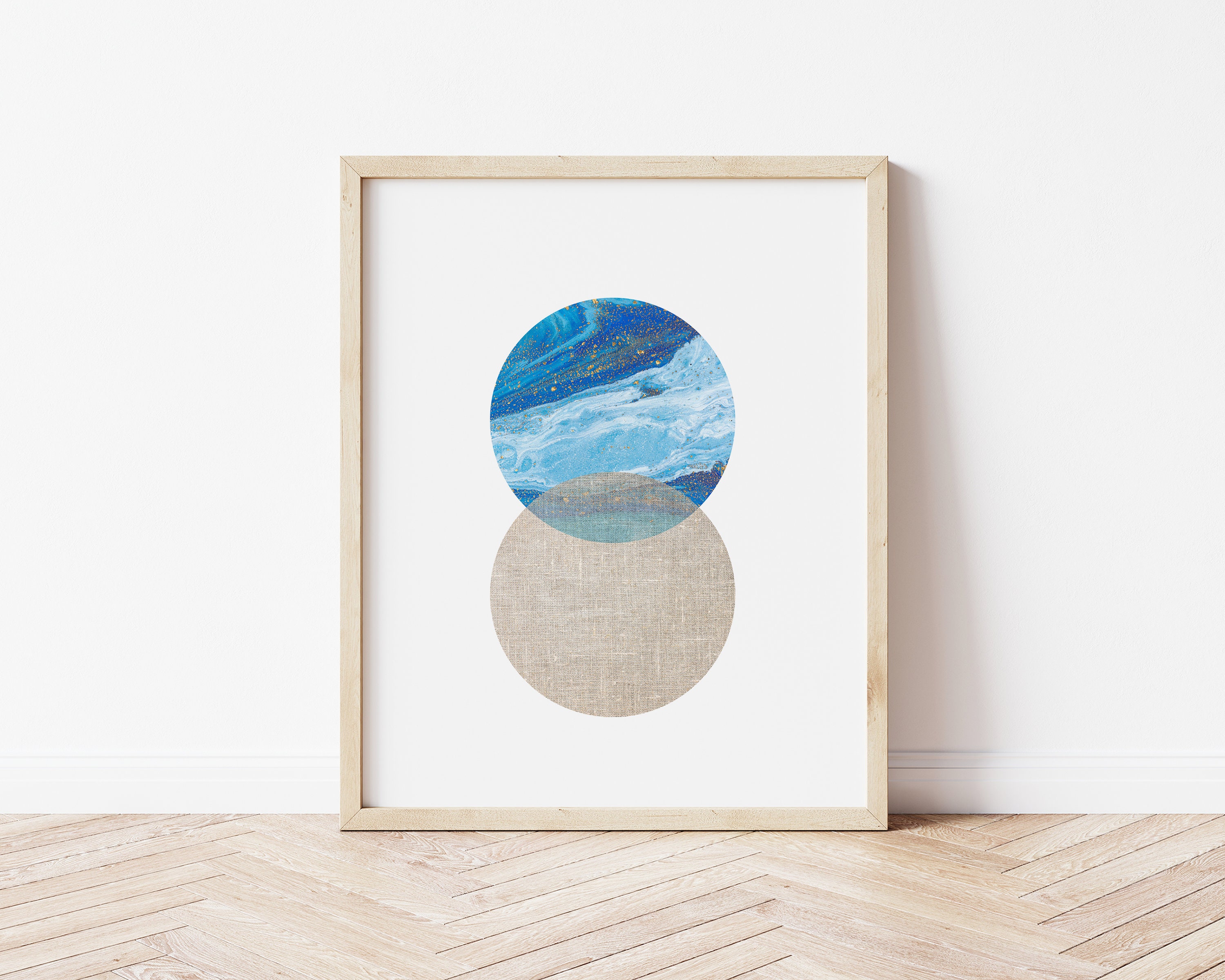 Agate Art, Jute Art, Blue Geode Art, Agate and Jute, Agate Print, Agate ...