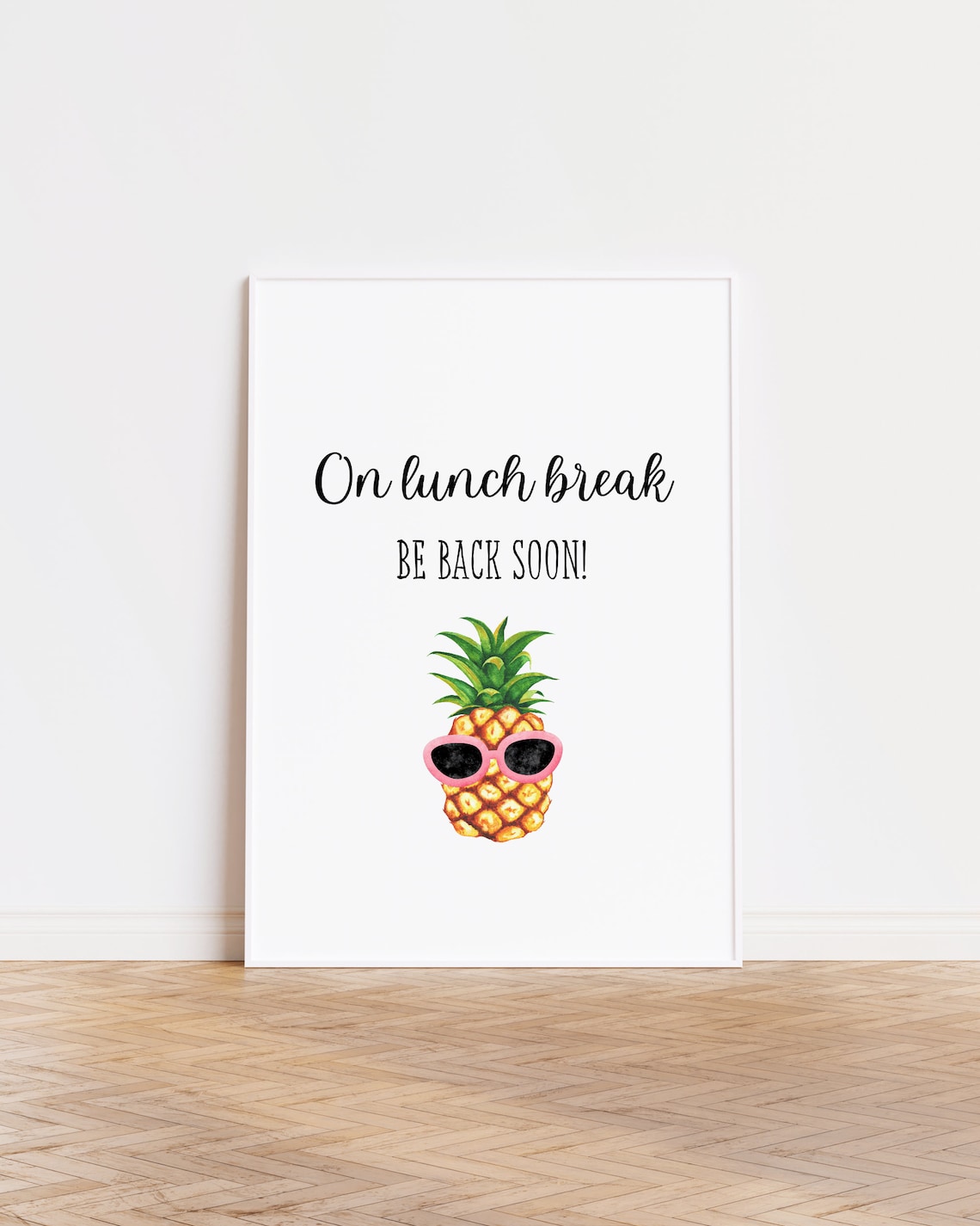On Lunch Break, Be Back Soon, Closed for Lunch, Office Sign, Printable ...