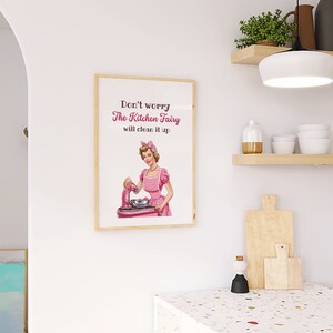 Sarcastic Clean up Sign, Kitchen Sign, Clean It up Sign, Clean Your ...