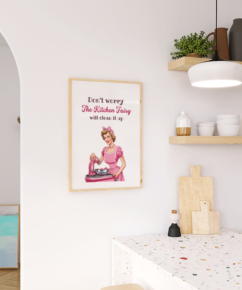 Sarcastic Clean up Sign, Kitchen Sign, Clean It up Sign, Clean Your ...