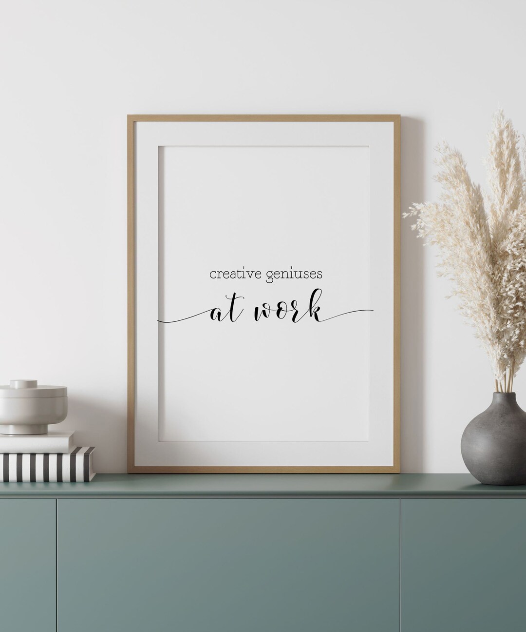 Creative Geniuses at Work, Funny Work Sign, Office Sign, Artsy Office ...