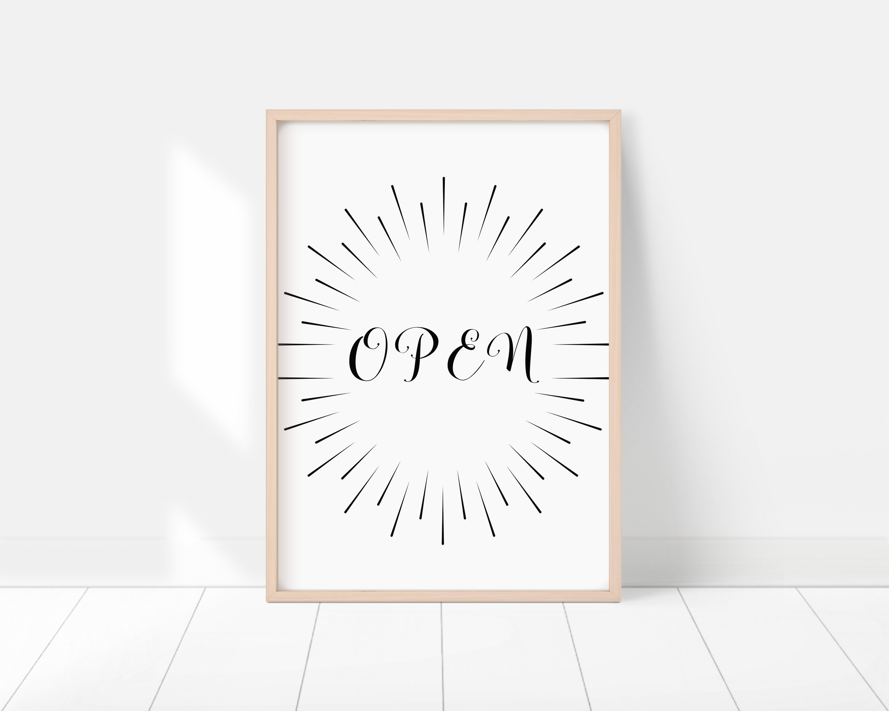 Open and Closed Sign, Open Closed, Printable Open Sign, Printable Store ...