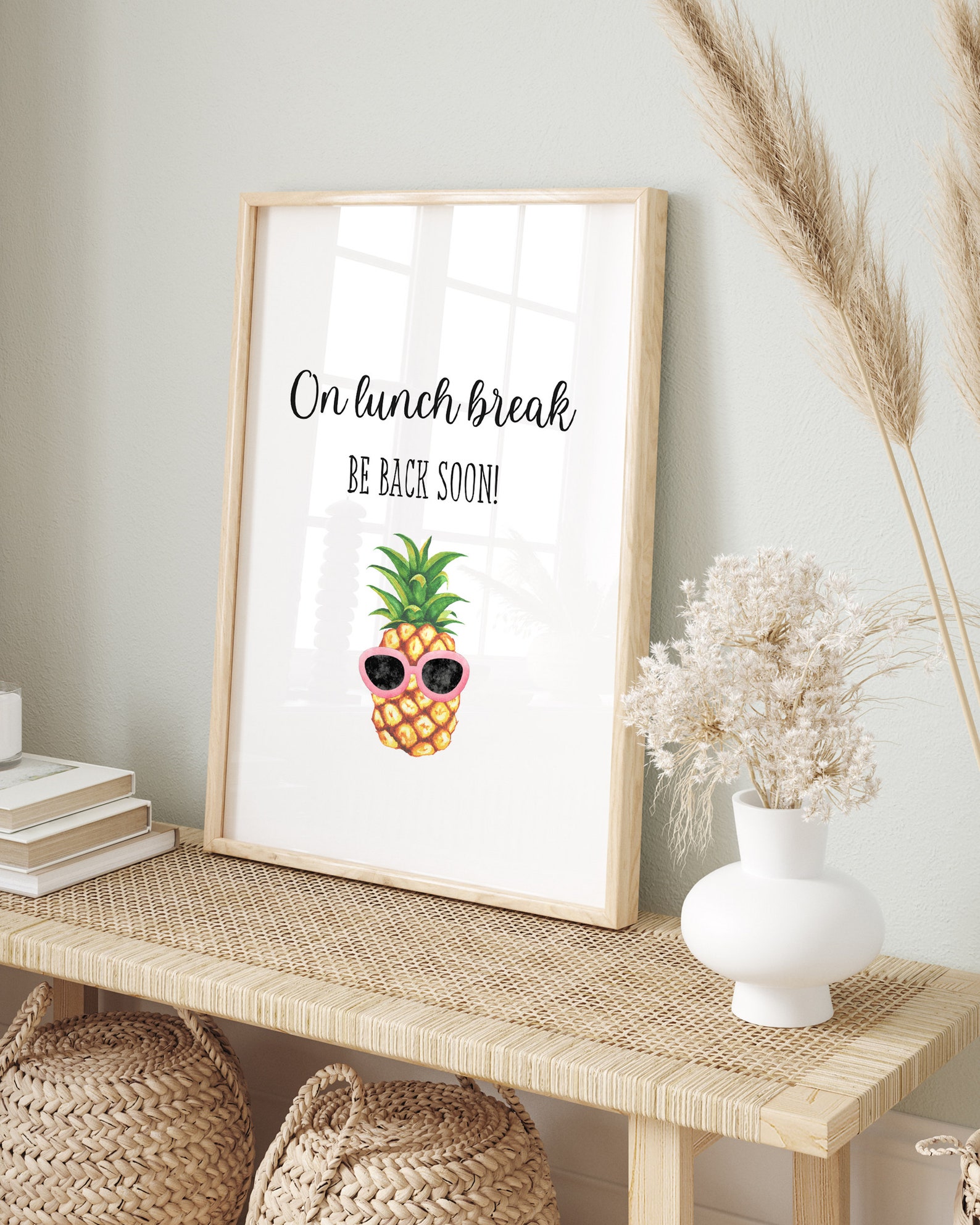 On Lunch Break, Be Back Soon, Closed for Lunch, Office Sign, Printable ...