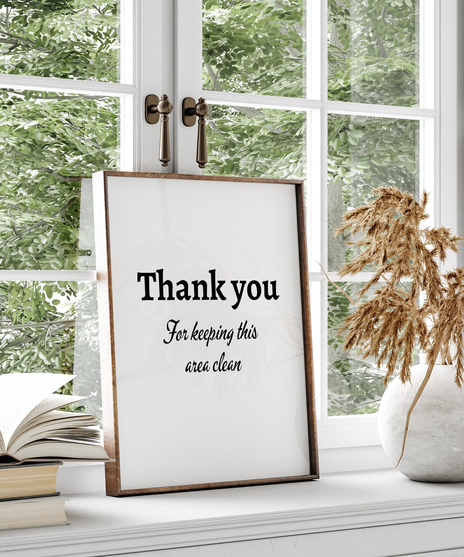 Thank You for Keeping This Area Clean, Keep It Clean Sign, Clean up ...