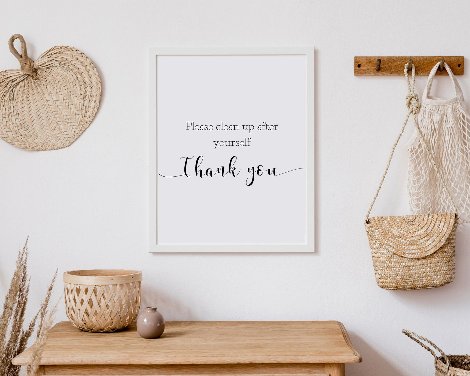 Please Clean up After Yourself, Clean up Sign, Break Room Sign, Kitchen ...