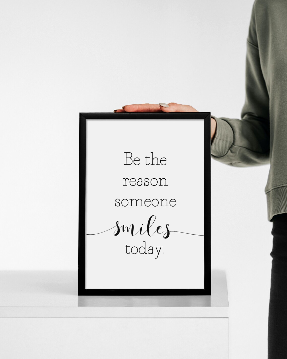 Be the Reason Someone Smiles Today Printable Be the Reason - Etsy