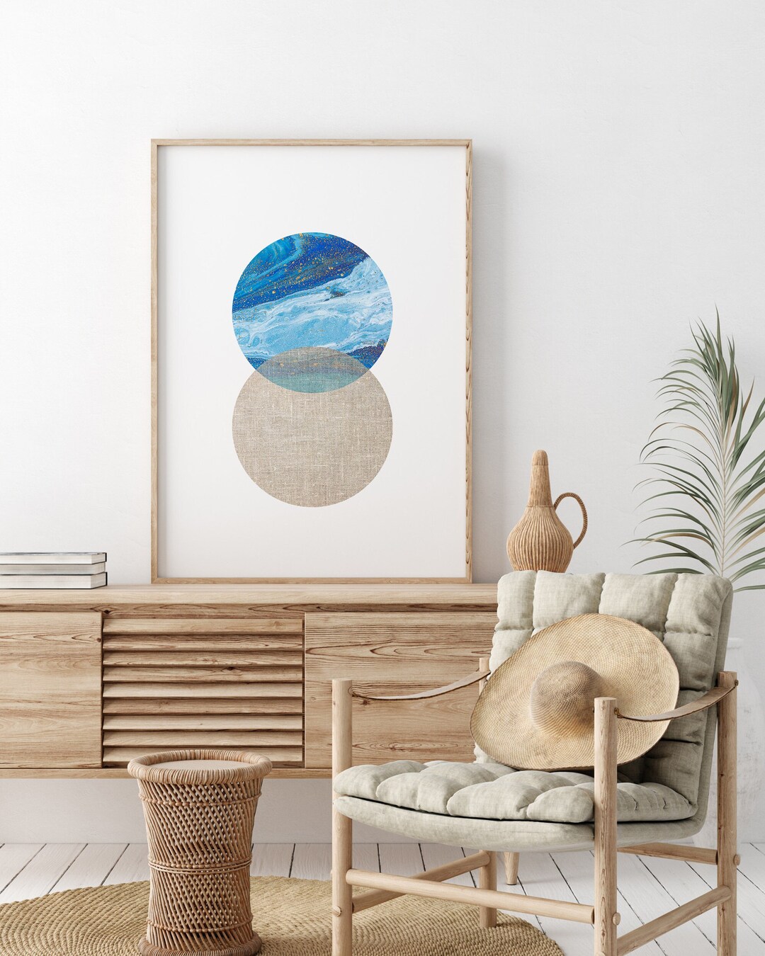 Agate Art, Jute Art, Blue Geode Art, Agate and Jute, Agate Print, Agate ...