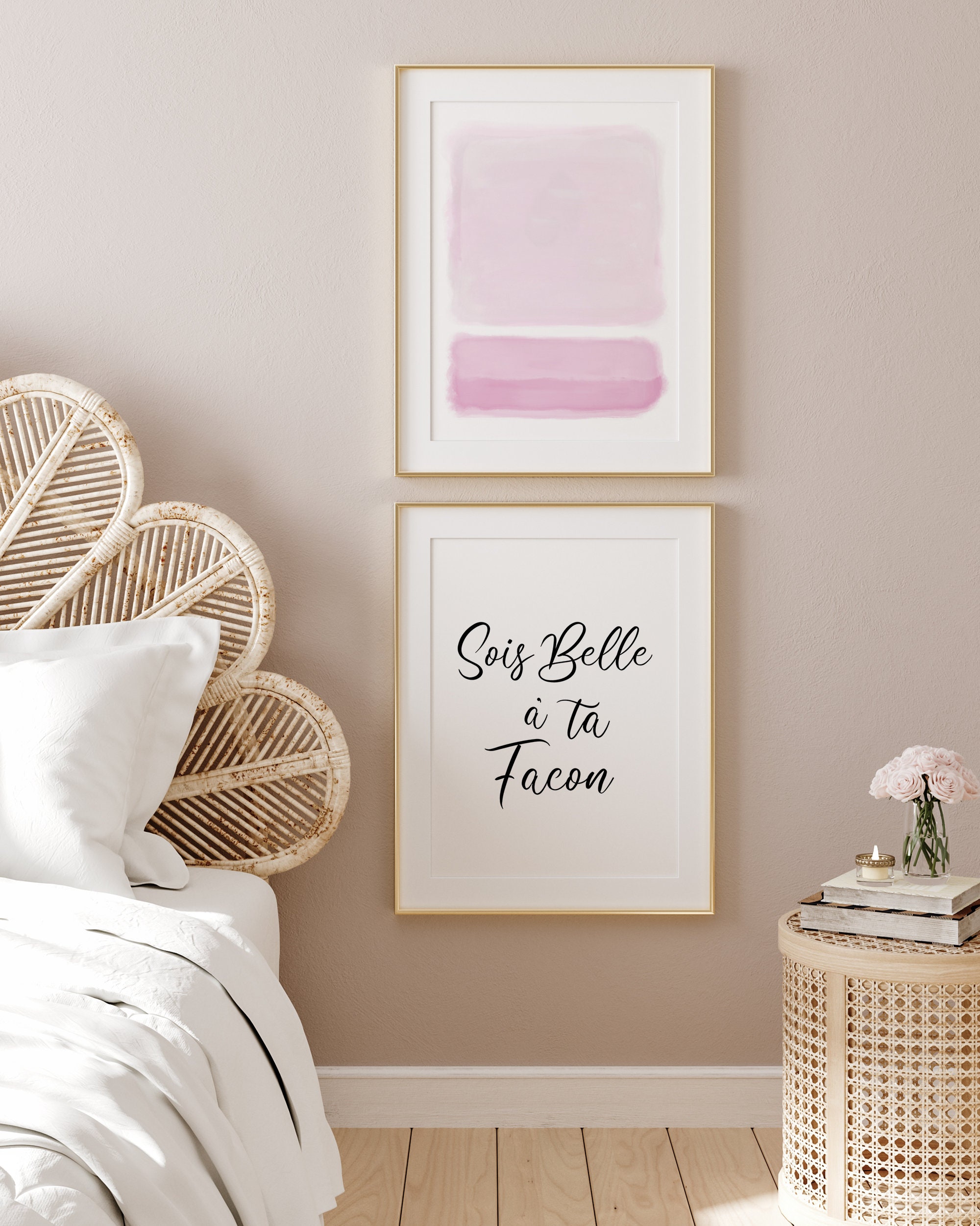 Sois Belle a Ta Facon, Be Your Own Kind of Beautiful, Teen Girl Wall ...