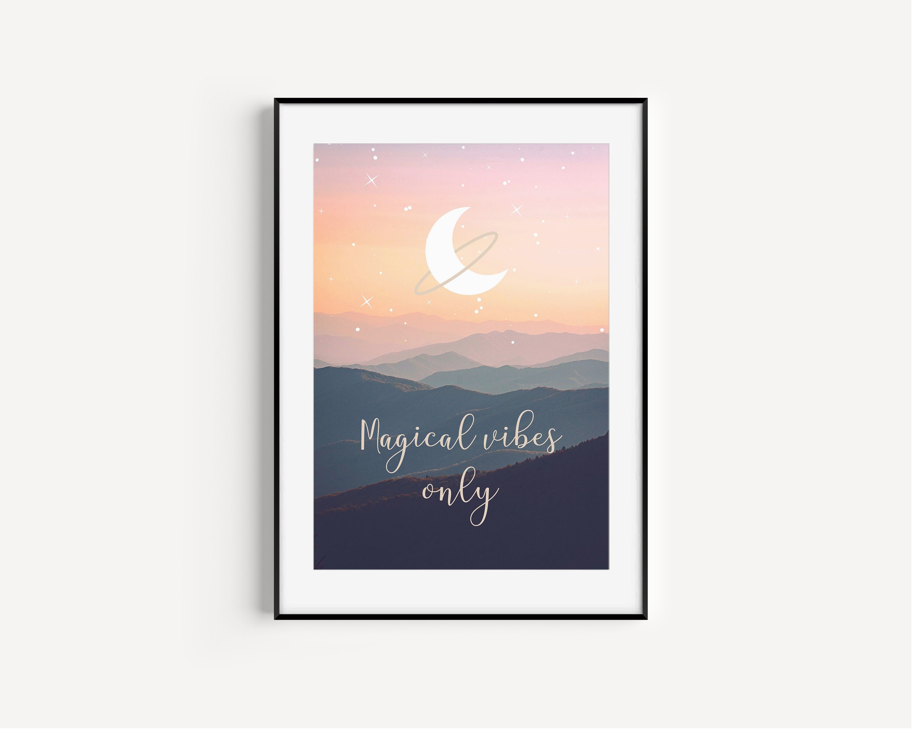 Magical Vibes Only, Printable Art, Magic Art, Magic Art Print, Magical ...