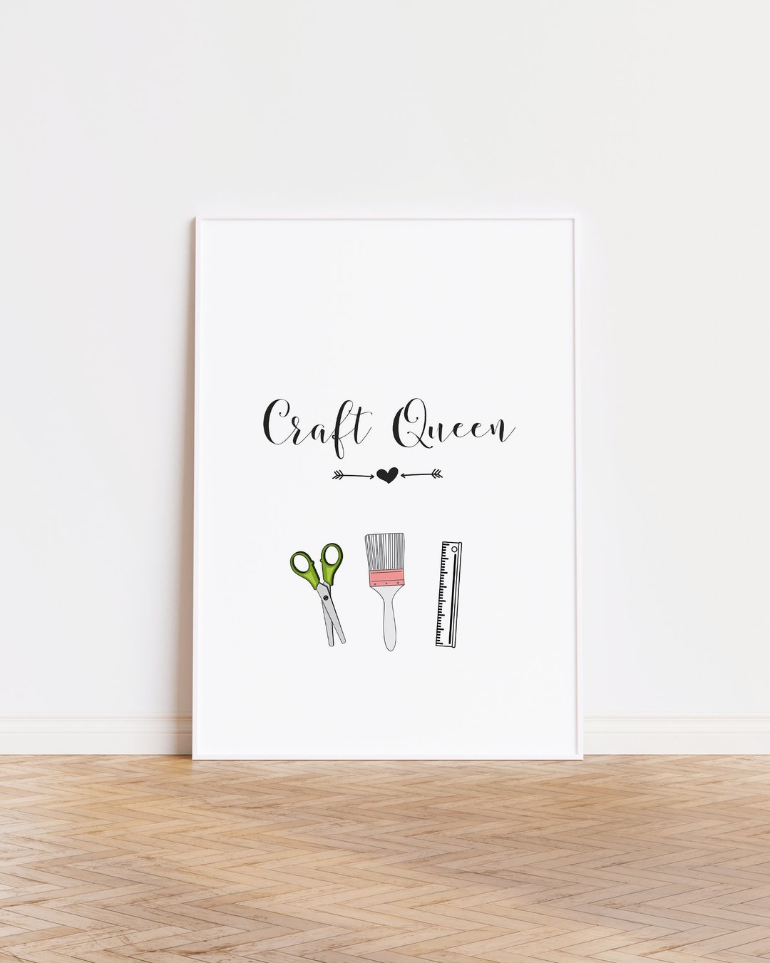 Craft Queen, Craft Room Sign, Craft Room Wall Art, Sewing Room Sign ...
