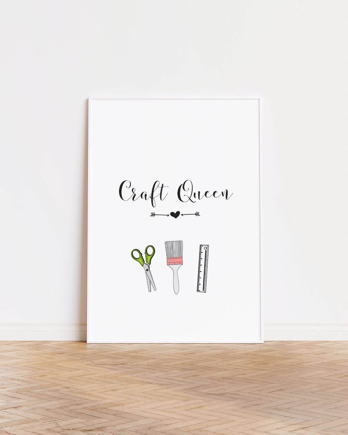 Craft Queen, Craft Room Sign, Craft Room Wall Art, Sewing Room Sign ...