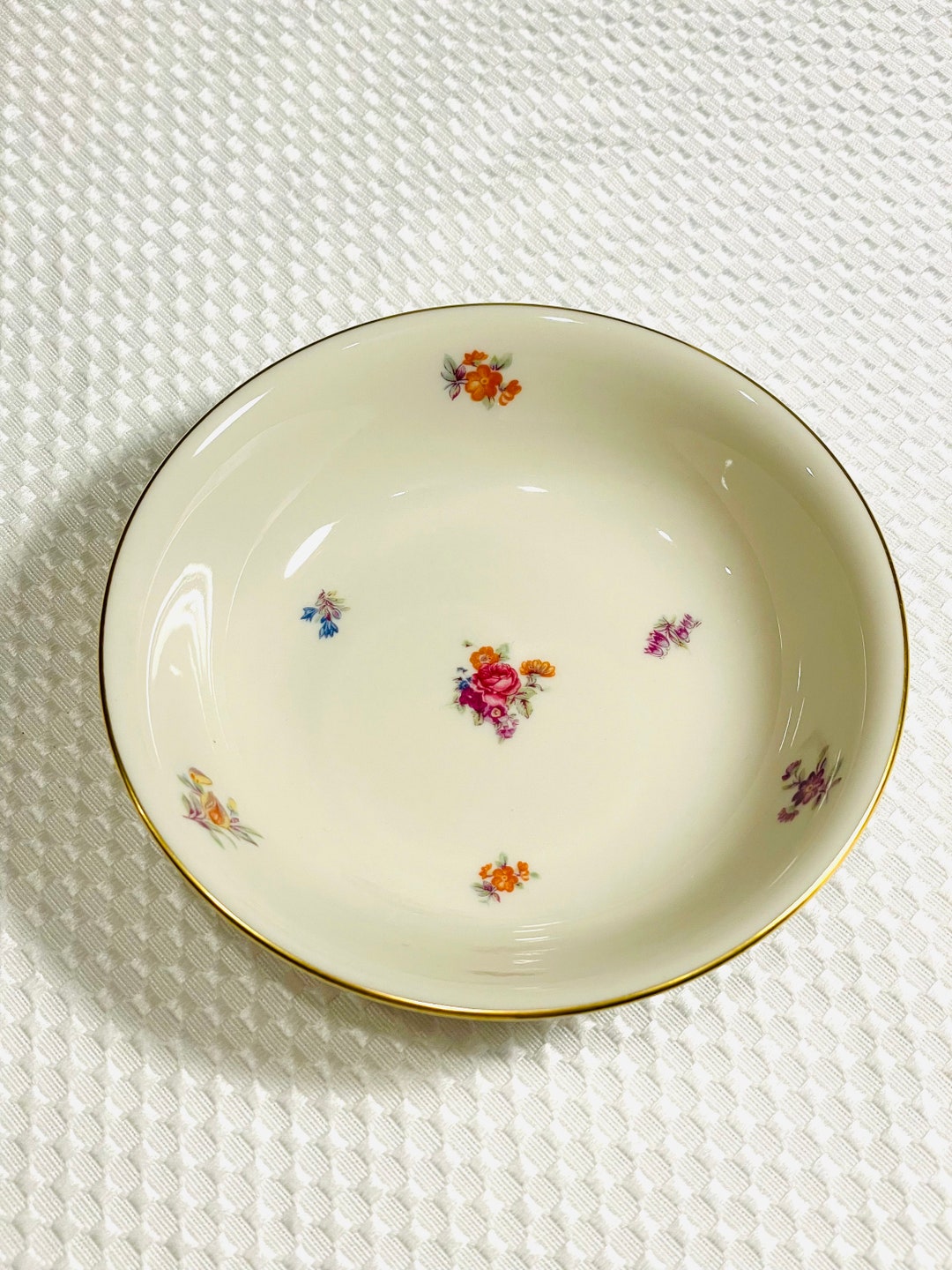 Pickard China Floral Chintz Pattern Fruit/dessert (sauce) Bowl 5 1/8 ...