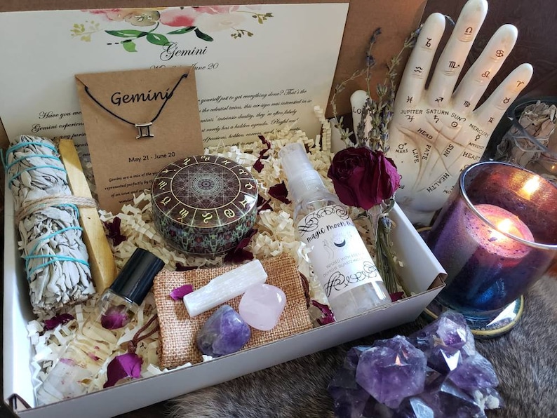 Deluxe Gemini Gift Set Gemini Birthday Gift Horoscope Gift - Etsy
