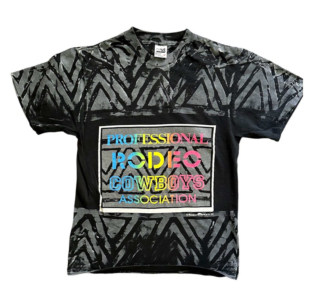 Vintage 1990s 90s PRCA Rodeo T-shirt / Size Small to Size Medium - Etsy