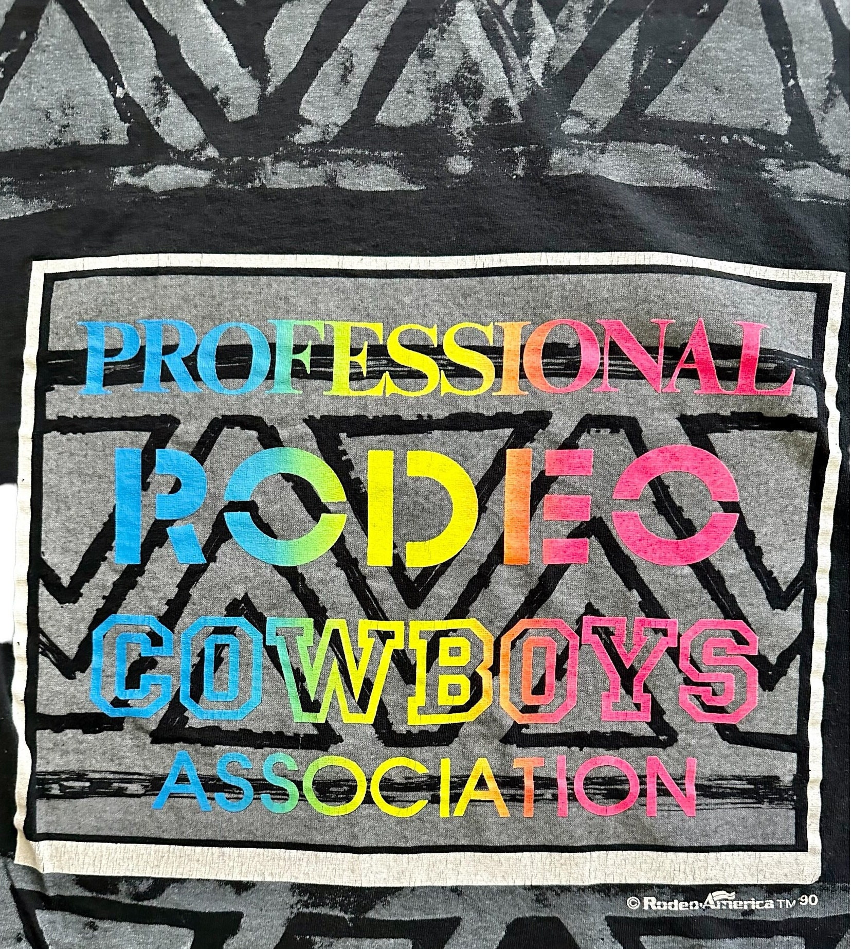 Vintage 1990s 90s PRCA Rodeo T-shirt / Size Small to Size Medium - Etsy