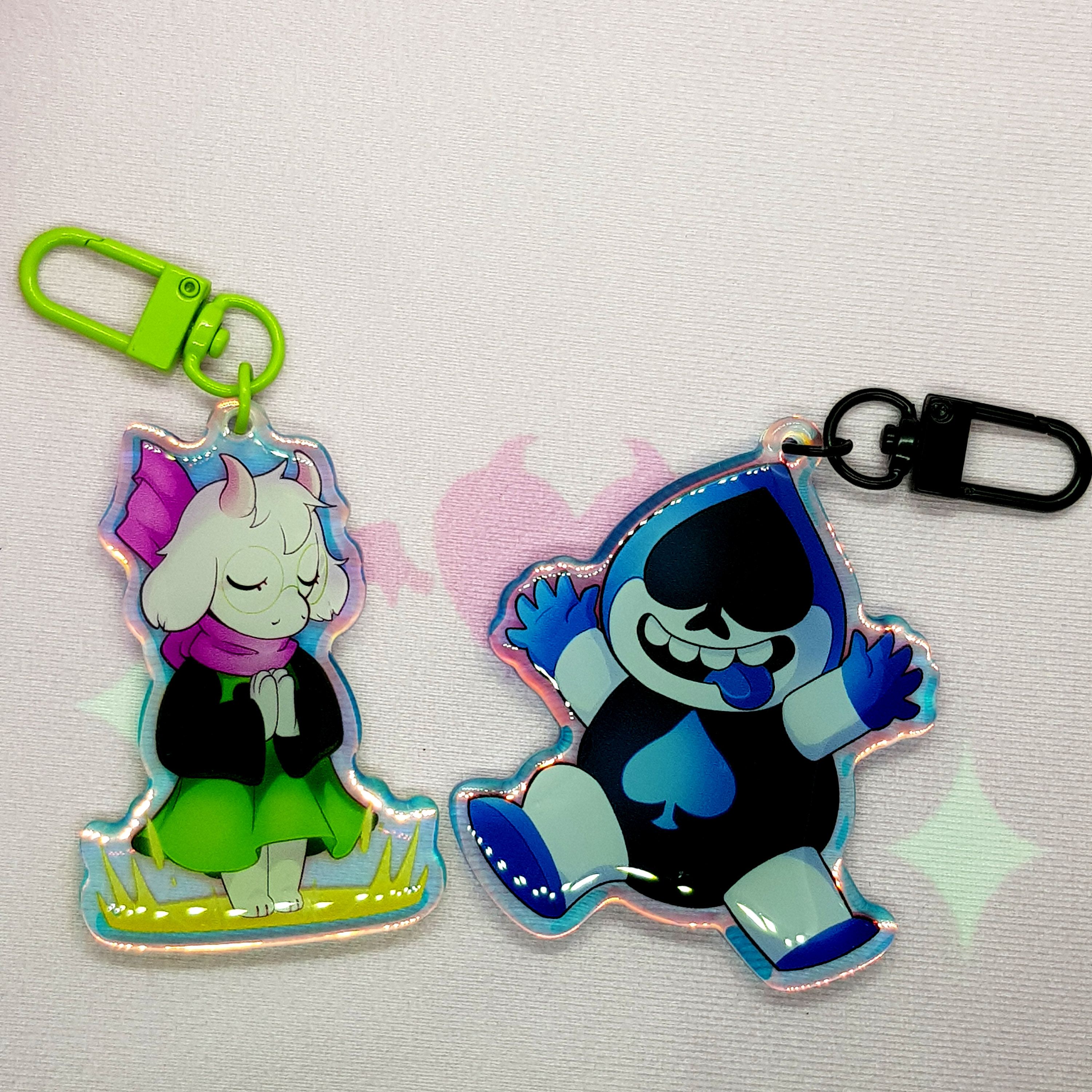 Deltarune Keychains - Etsy