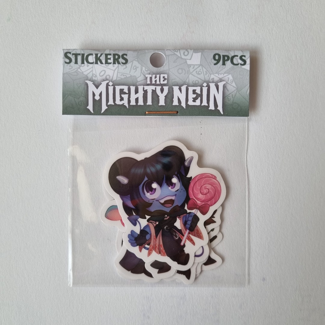 Mighty Nein Sticker Pack 9pcs - Etsy