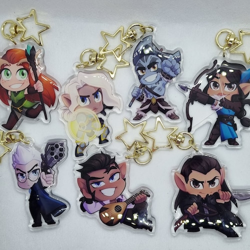 Vox Machina Keychains - Etsy