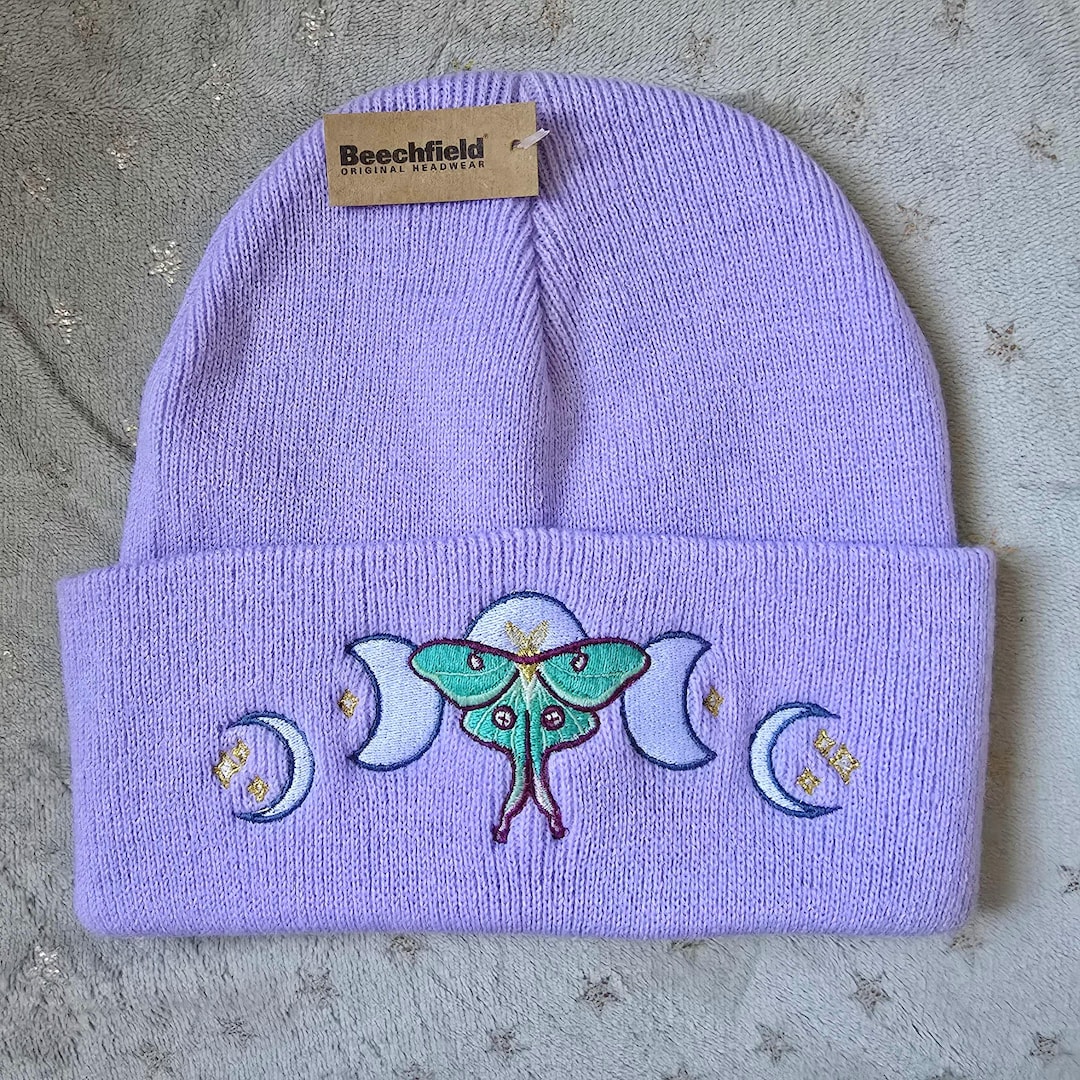 Moon Moth Beanies - Etsy