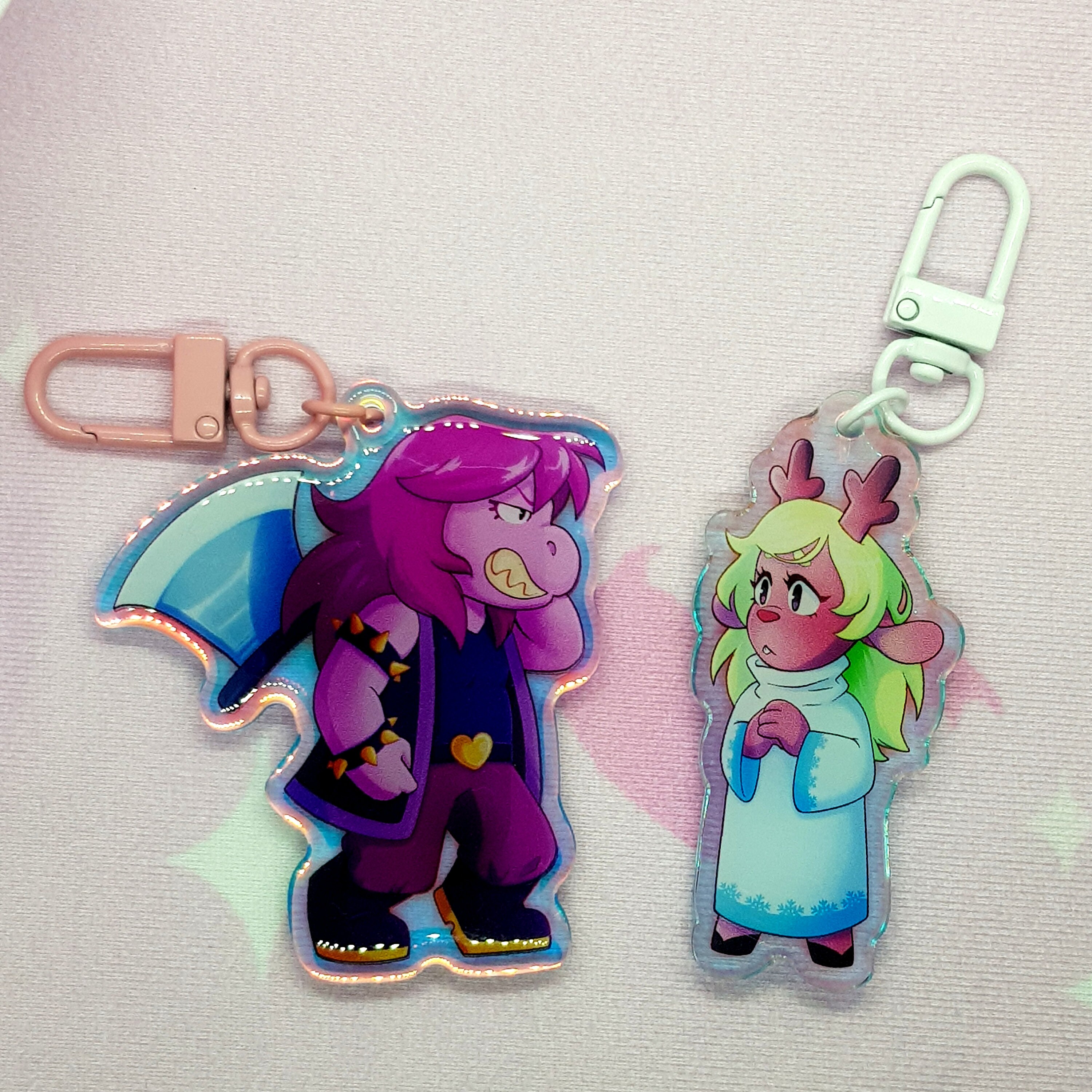 DELTARUNE Keychains - Etsy